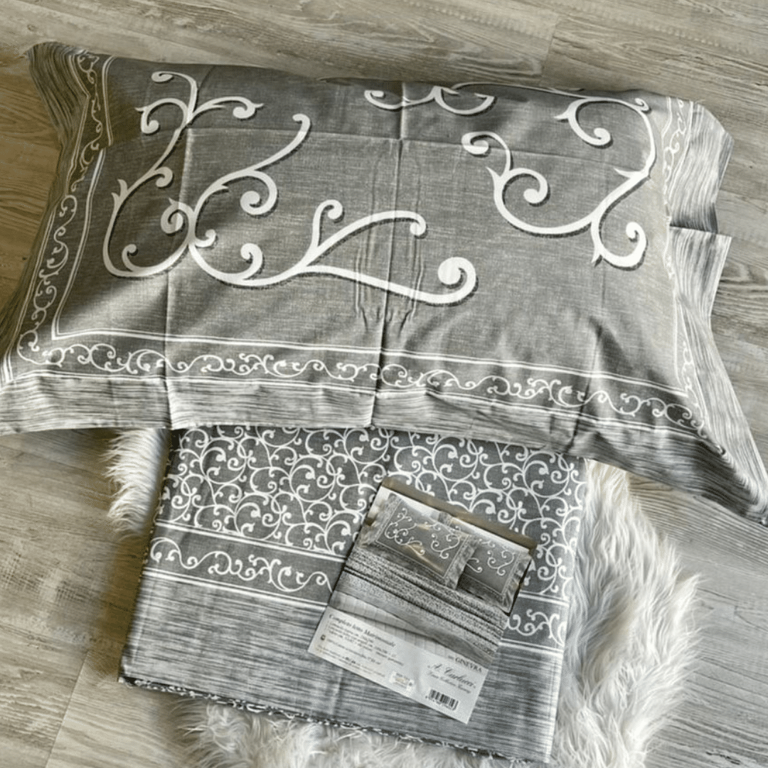 Il completo lenzuolo A.Carlucci matrimoniale vera tessitura toscana in ...